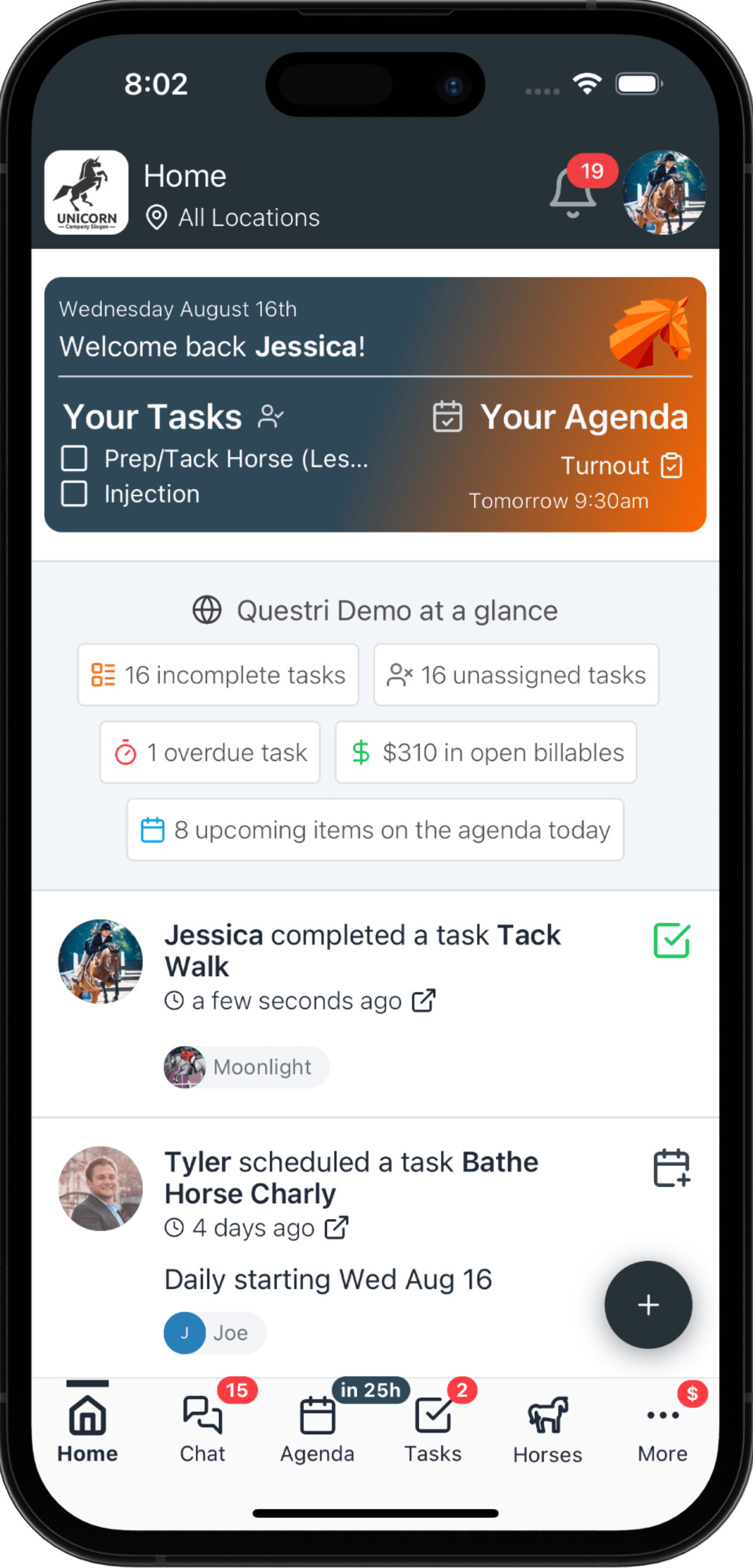 Questri | Equestrian Business Operations Software